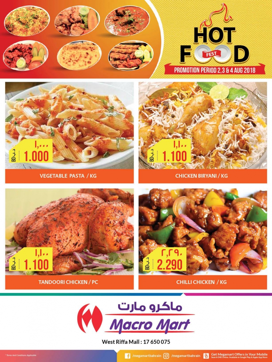 Macro Mart Hot Food Fest In Bahrain