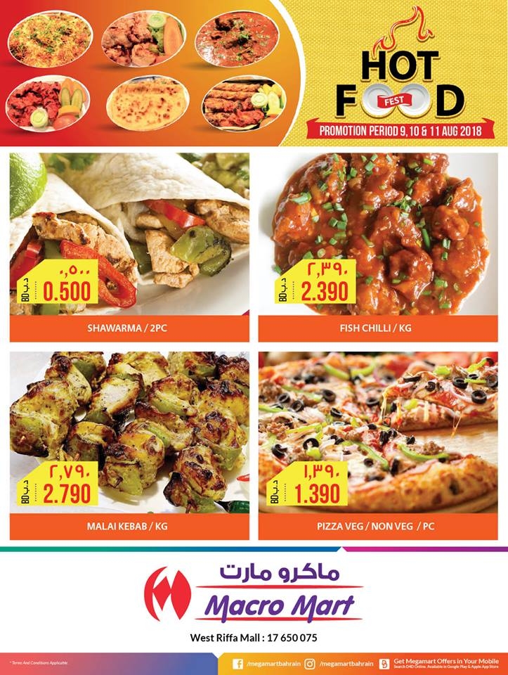 Macro Mart Hot Food Fest In Bahrain
