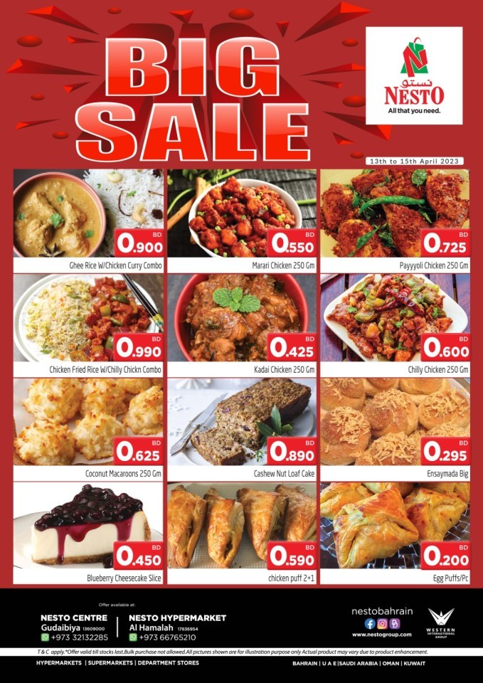 Nesto Big Sale Promotion | Bahrain Offers Today